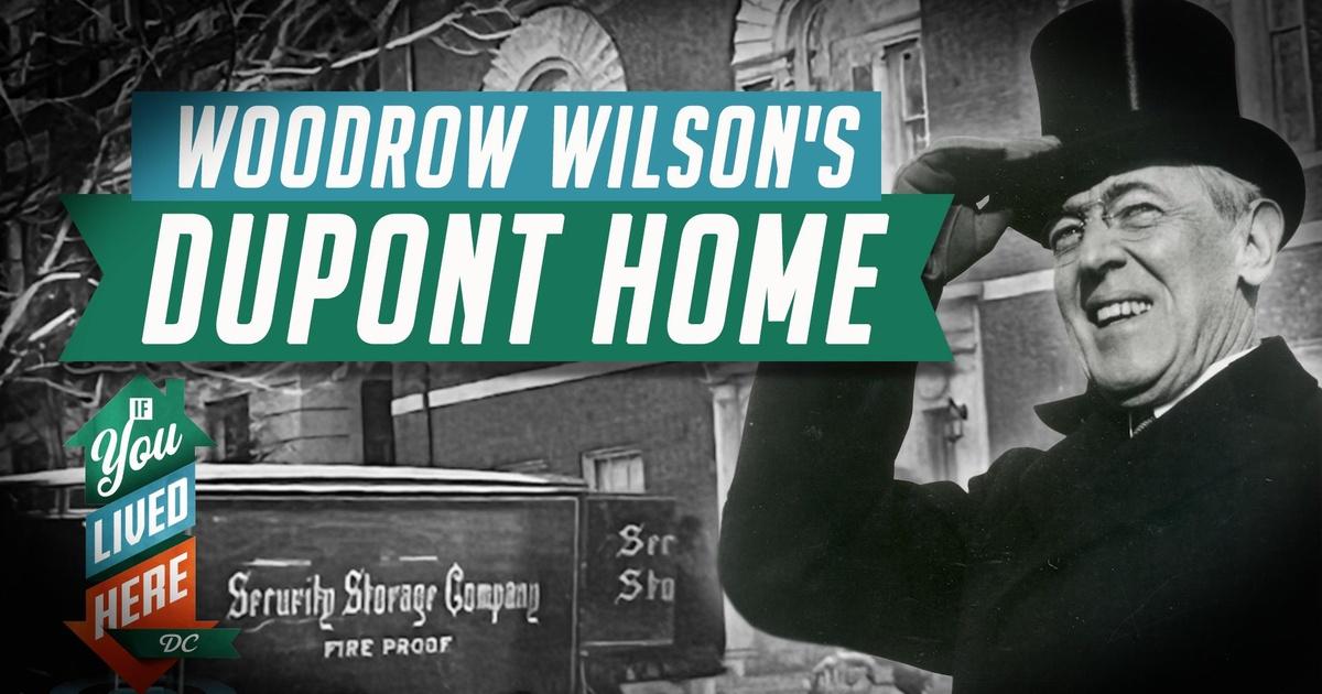 If You Lived Here | Tour Woodrow Wilson's Historic Dupont Circle Home ...