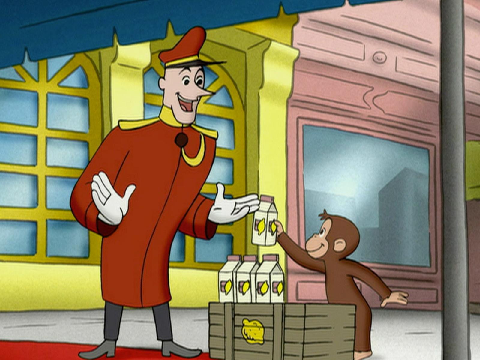 Curious George Illustrations