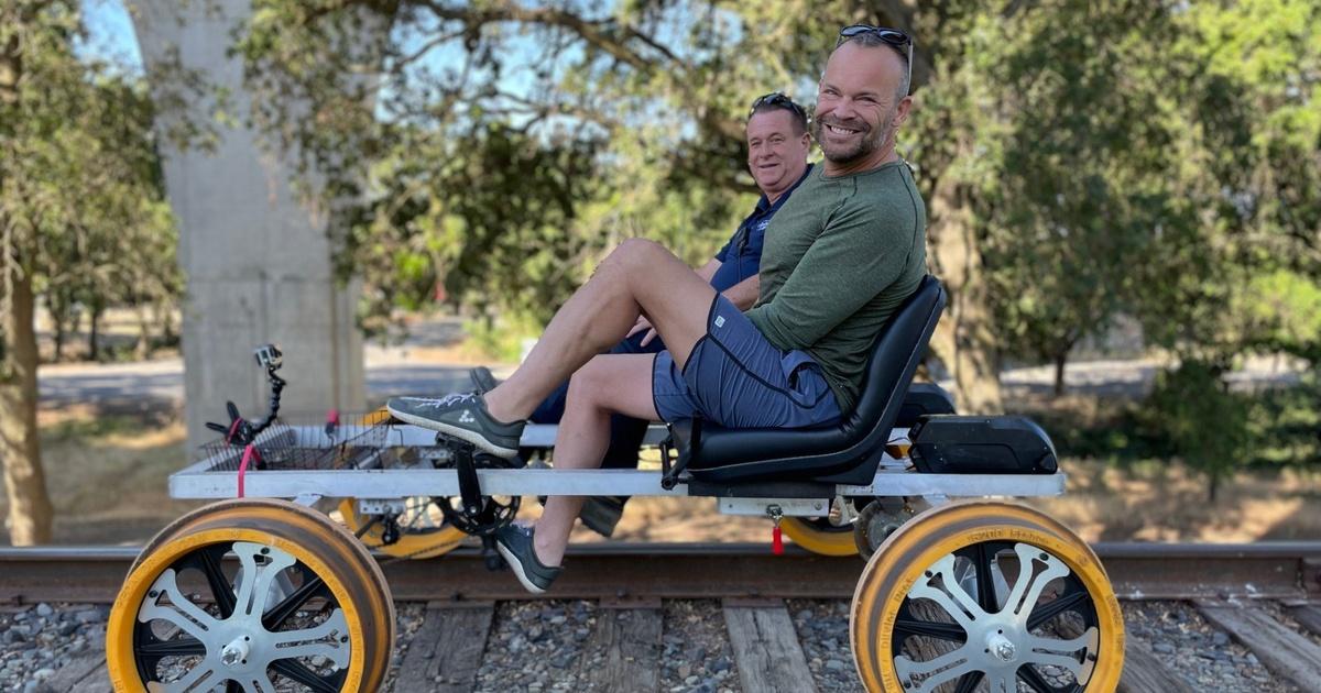 Rob on the Road | River Fox Train Railbikes | Season 12 | Episode 6 | PBS
