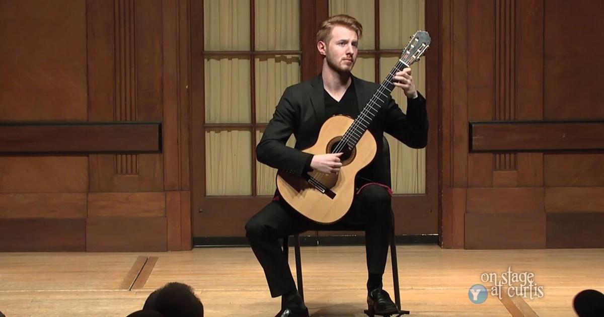 On Stage at Curtis | Guitarist Alec Holcomb Graduation Recital | Season ...