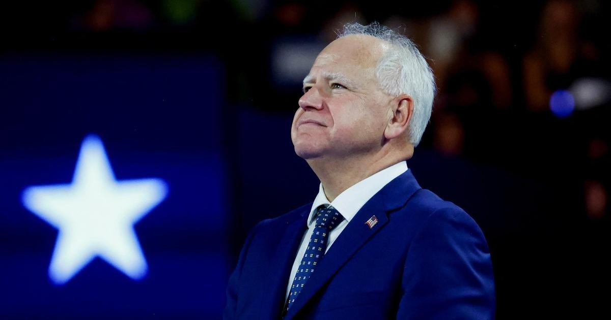 PBS News Hour | Tim Walz set to make his primetime debut with DNC ...