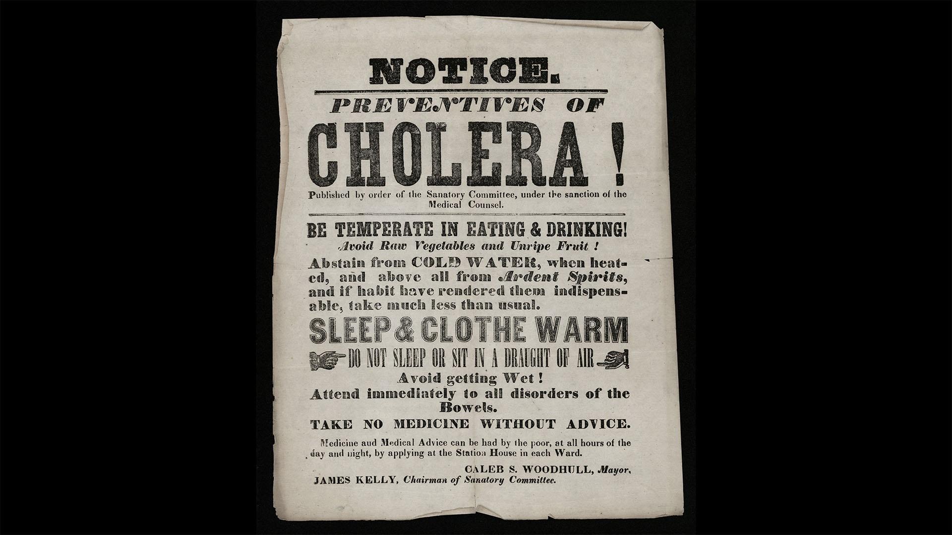 Cholera and the Modern Public Health System | The Invisible Shield ...