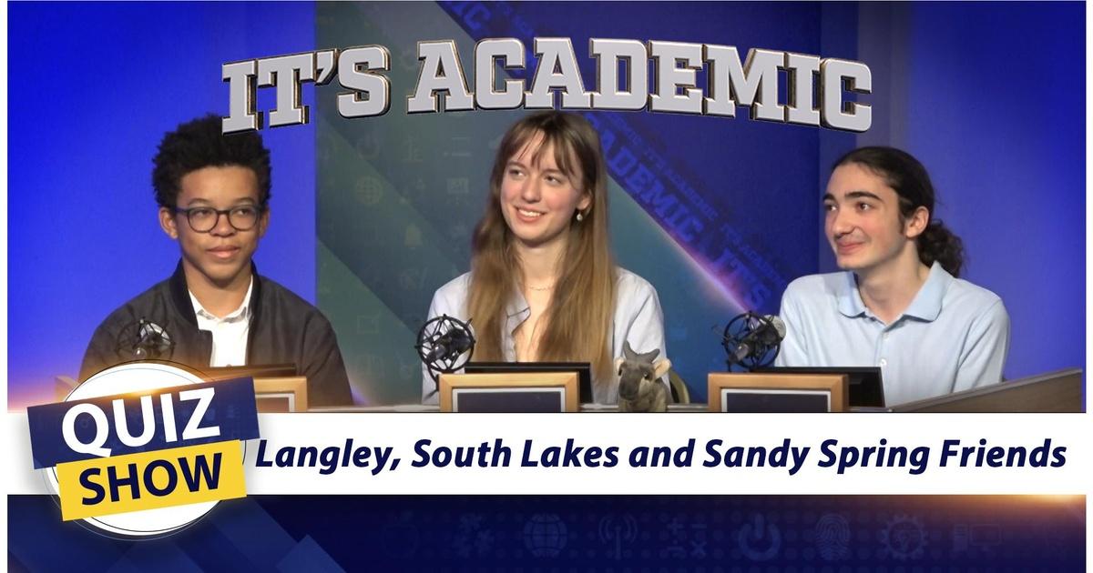 It's Academic | Langley, South Lakes and Sandy Spring Friends | Season ...