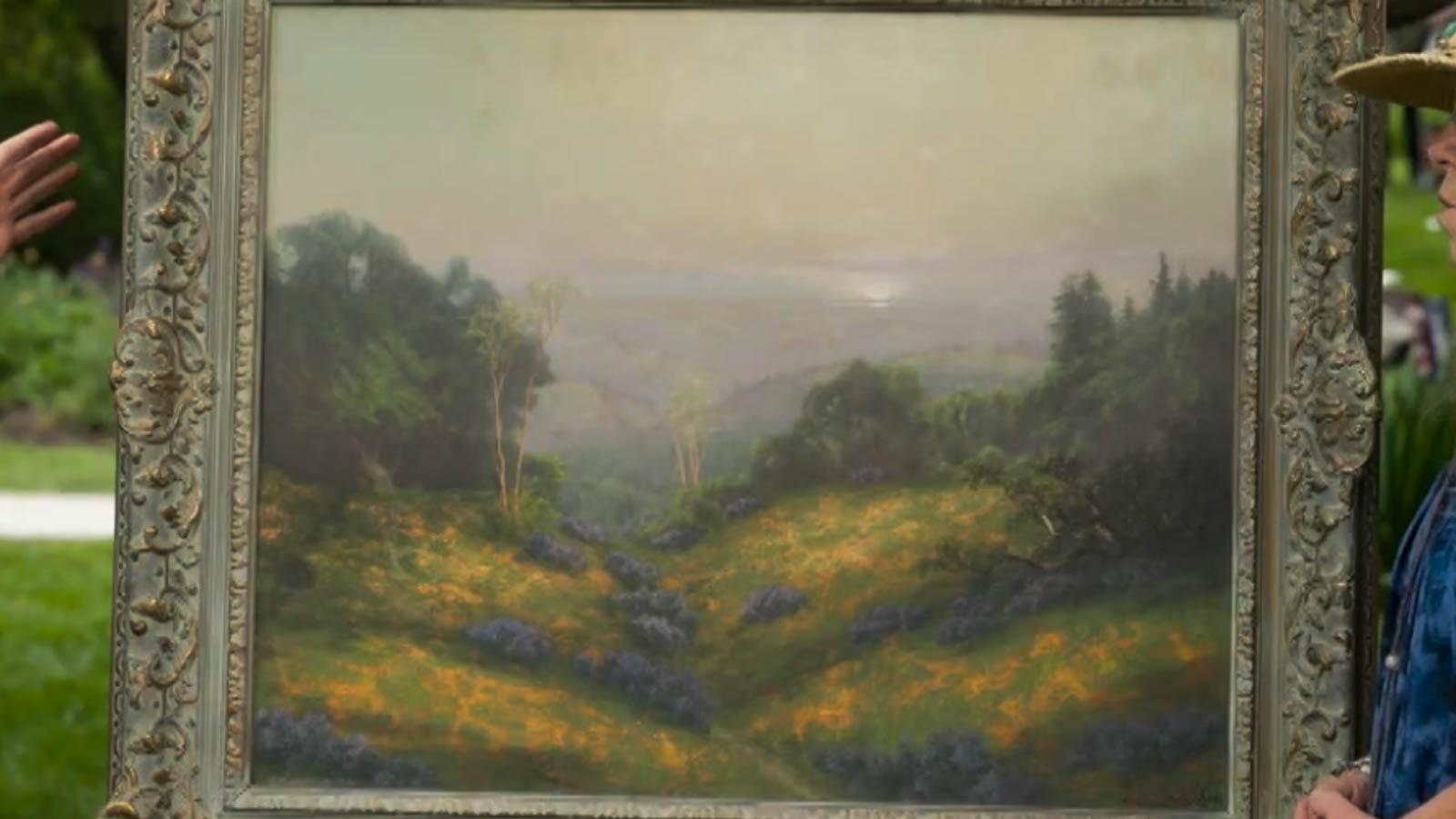 Antiques Roadshow - Appraisal: Charles Dorman Robinson Oil Painting, ca ...