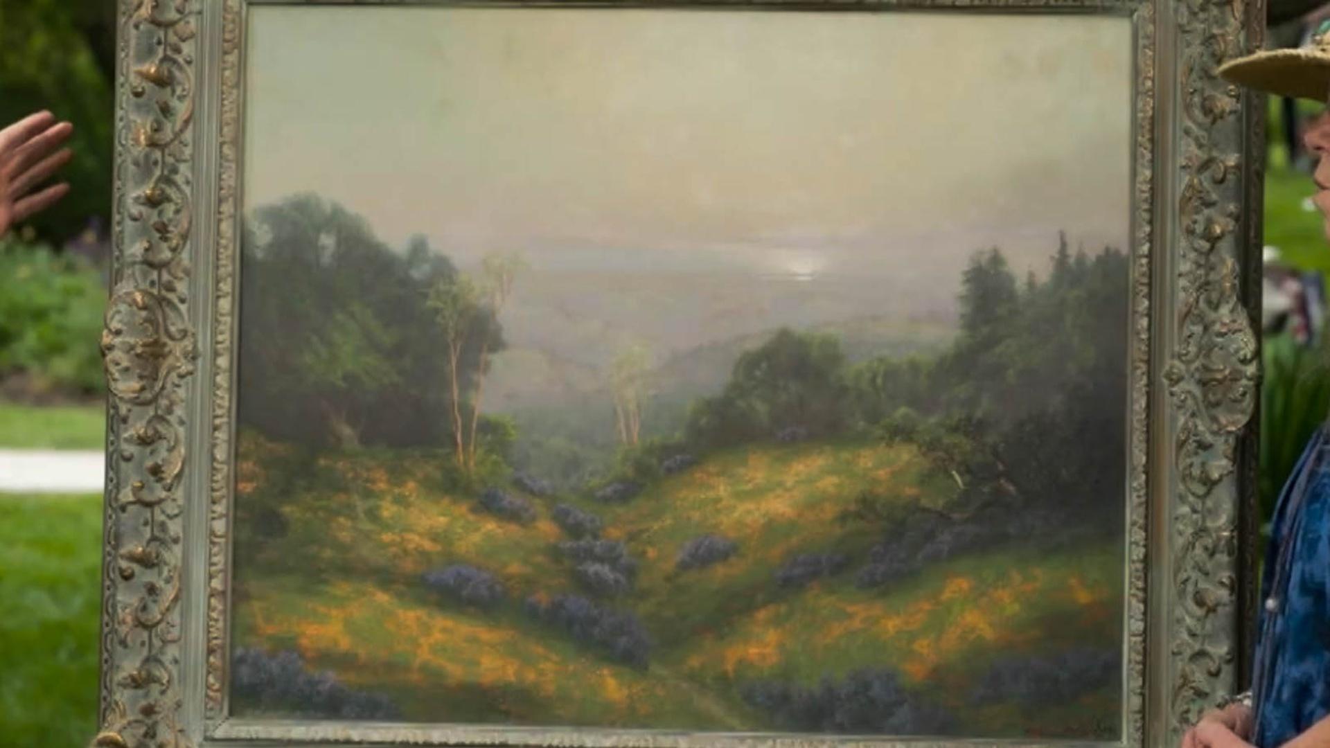 Appraisal: Charles Dorman Robinson Oil Painting, ca. 1920 | Antiques ...