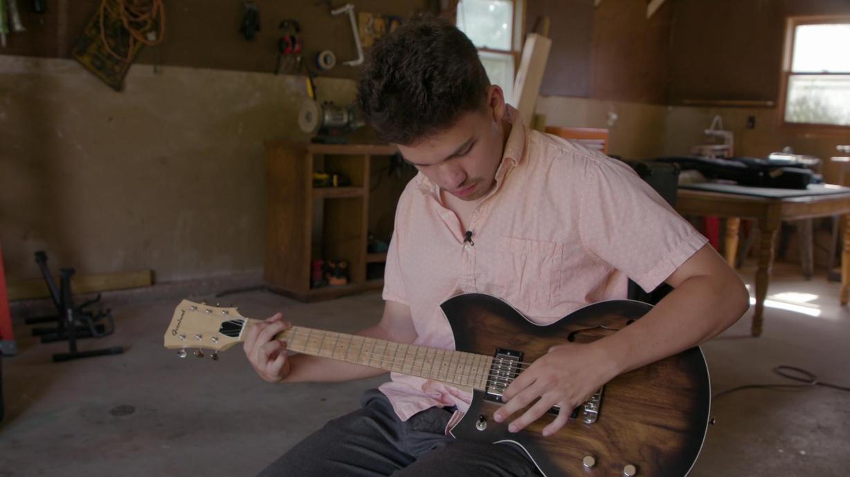 Teen builds custom guitars from scratch | Watch on PBS Wisconsin