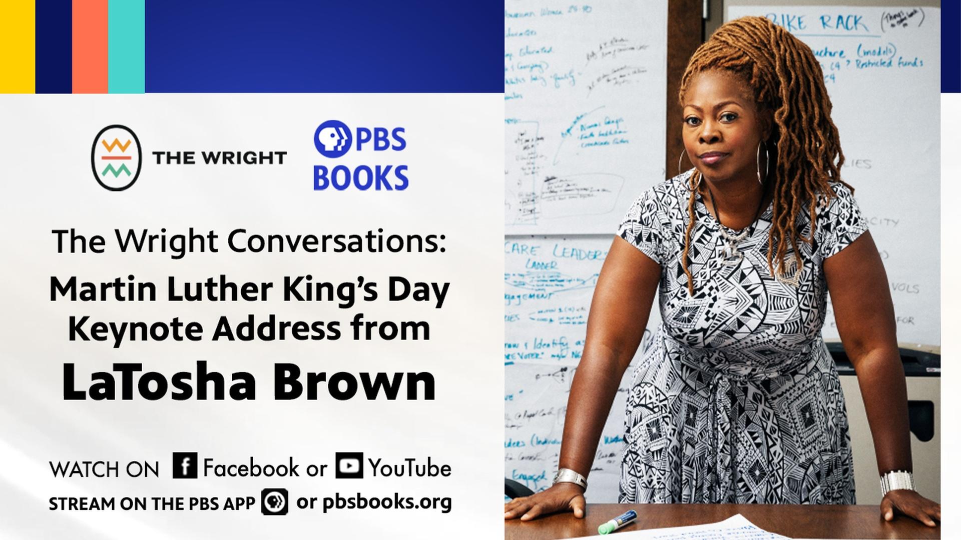 The Wright Conversations featuring LaTosha Brown | PBS Books | ALL ARTS