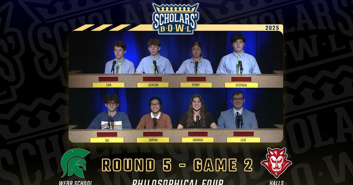 Scholars' Bowl | Philosophical 4 Game 2 | Webb vs Halls | Season 41 ...