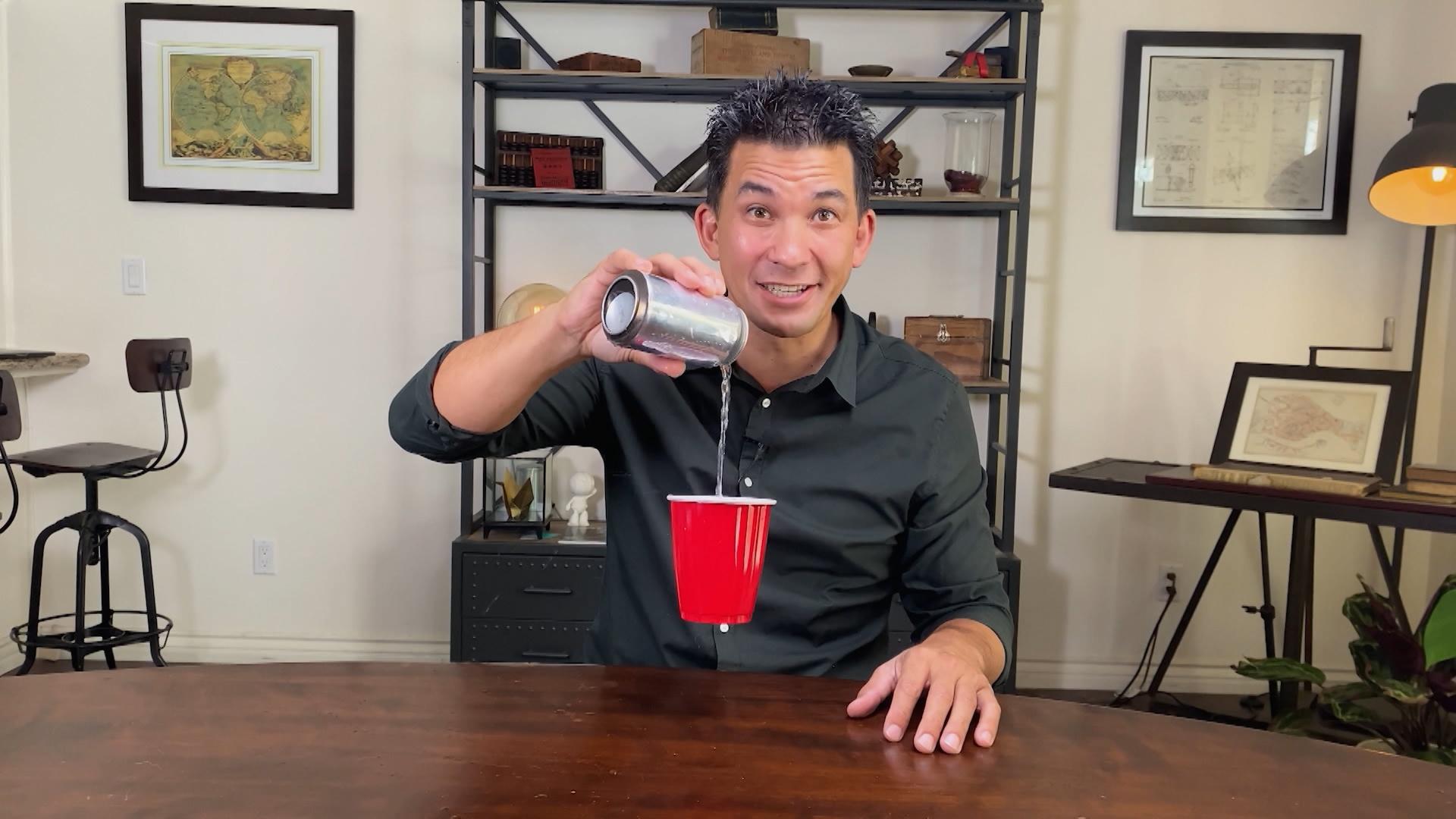Use The Magnus Effect To Make Your Plastic Cups Fly! | Camp TV ...