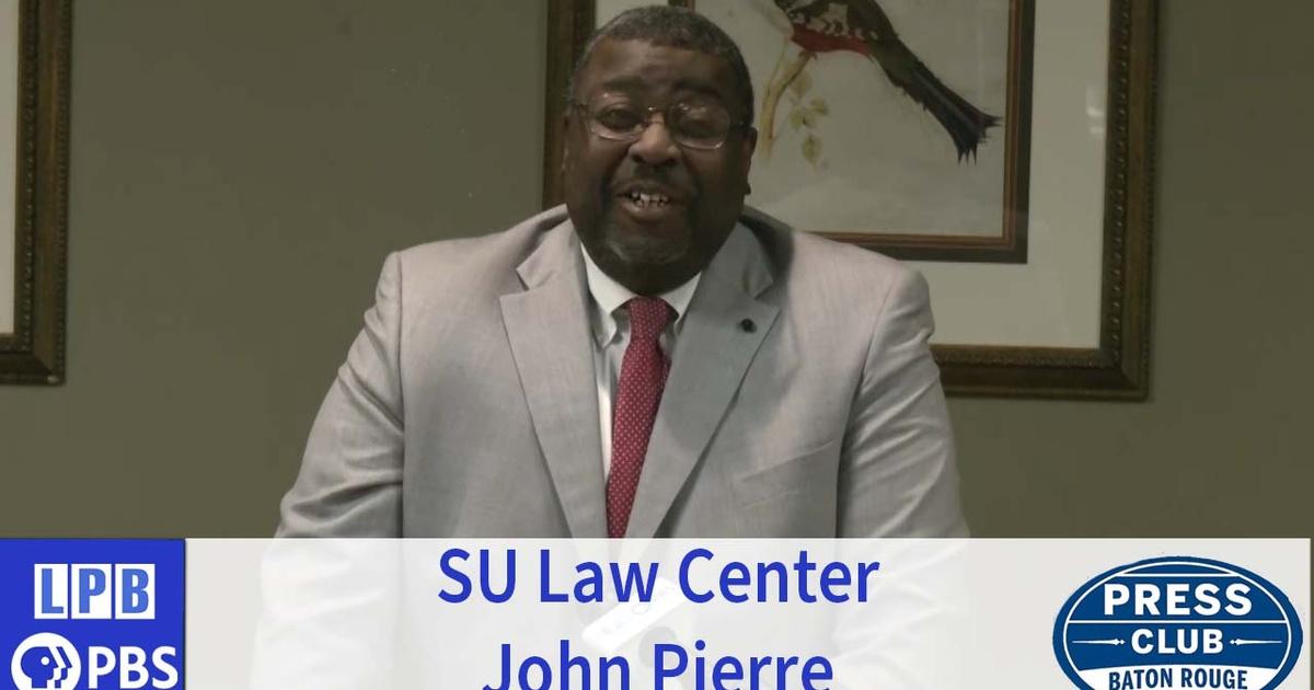 Press Club | John Pierre | SU Law Center | 11/20/2023 | Season 19 | PBS