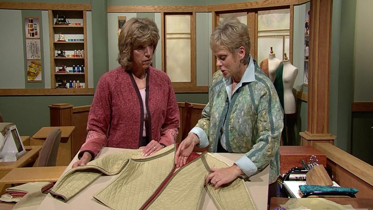 Cotton Theory Quilting-Reversible Jackets - Part 1 | Watch Sewing With ...