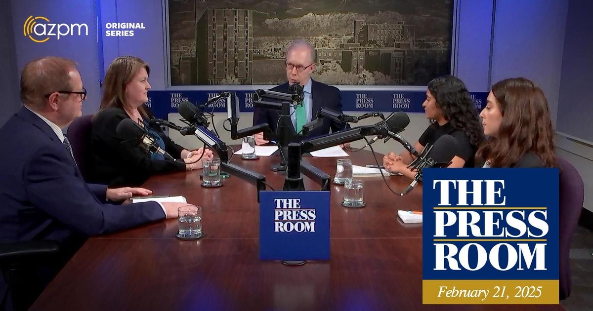 The Press Room | The Press Room - February 21, 2025 | PBS