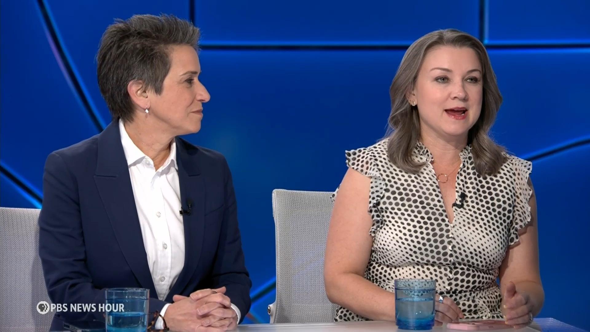 Tamara Keith and Amy Walter on protests against Trump | PBS News Hour ...
