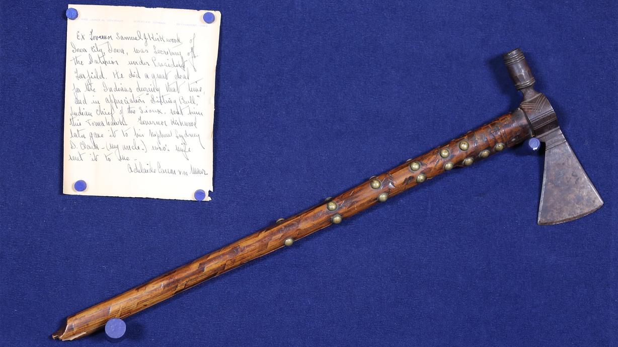 Appraisal: Presentation Pipe Tomahawk, ca. 1875 | Watch on PBS Wisconsin