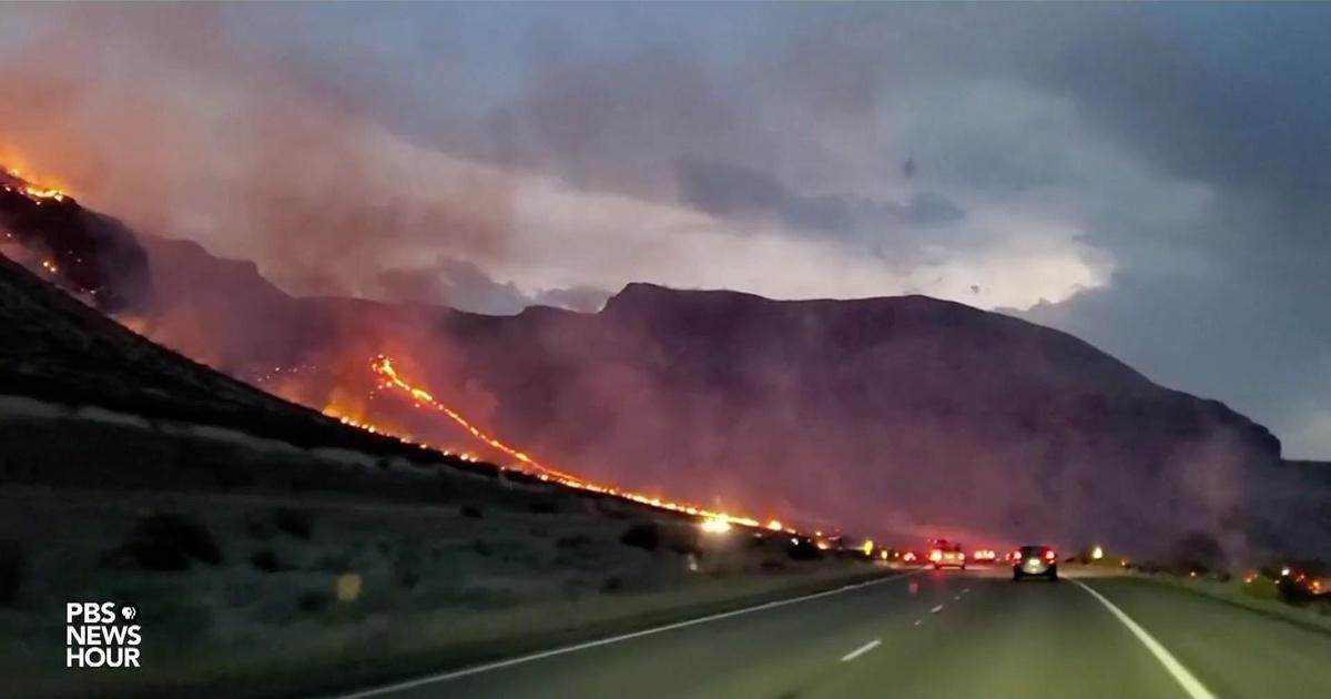 PBS News Hour | OR bootleg fire, nation’s largest, keeps doubling in ...