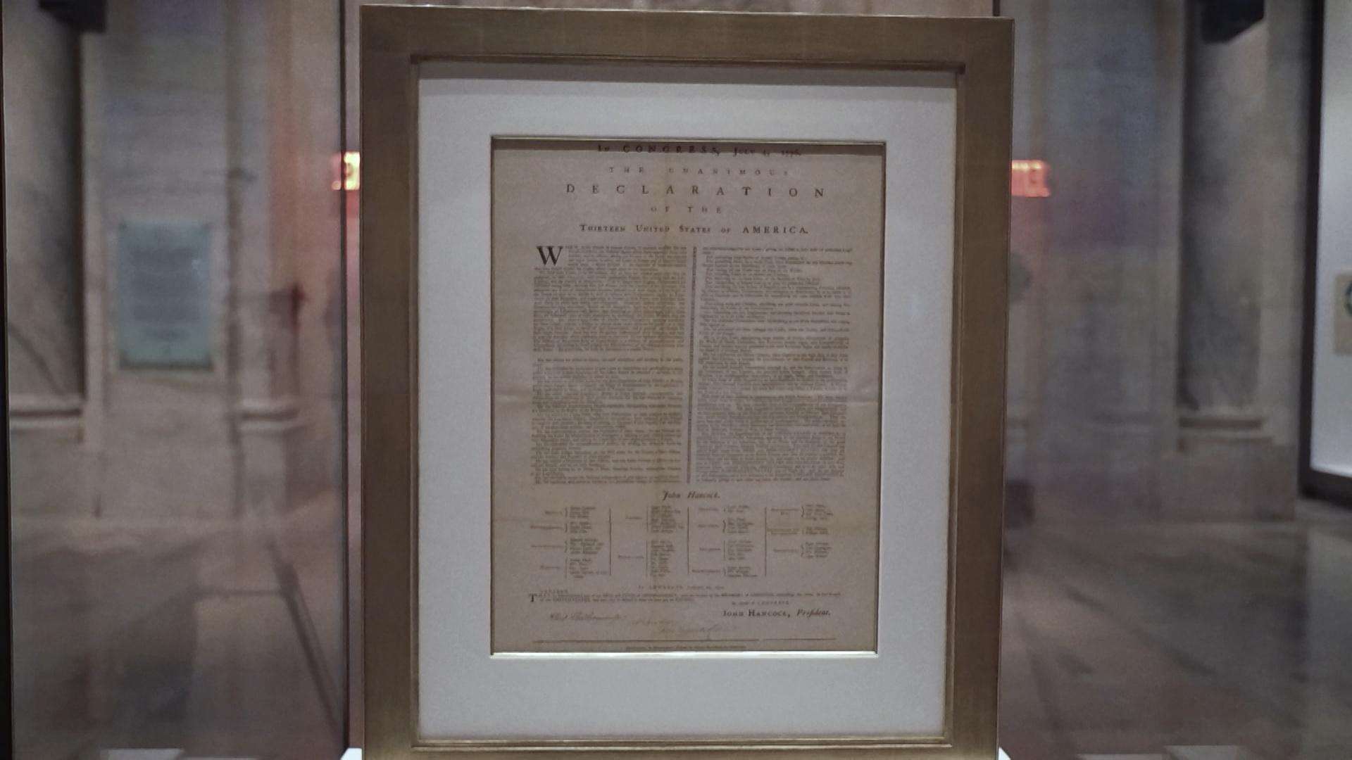Goddard Broadside of the Declaration of Independence | NYPL Treasures ...