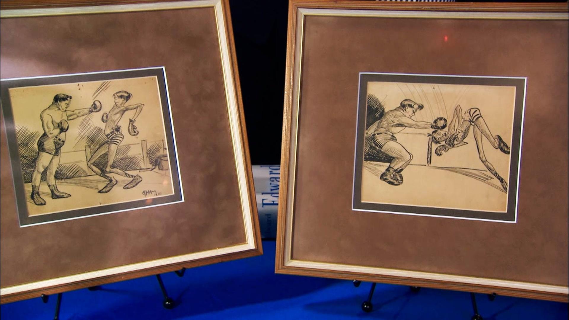 Appraisal: Edward Hopper Ink Drawings, ca. 1900 | Antiques Roadshow ...