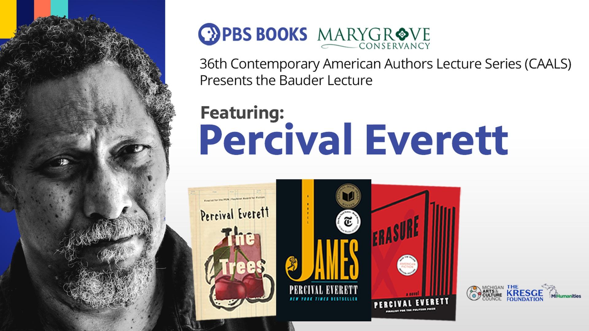 Marygrove Conservancy Contemporary American Authors Lecture Series ...