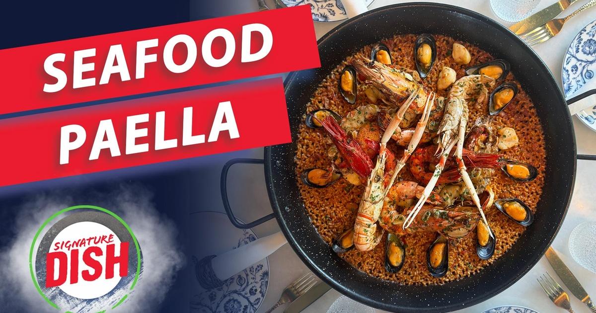 Signature Dish | The Ultimate Seafood Paella Experience at Del Mar ...
