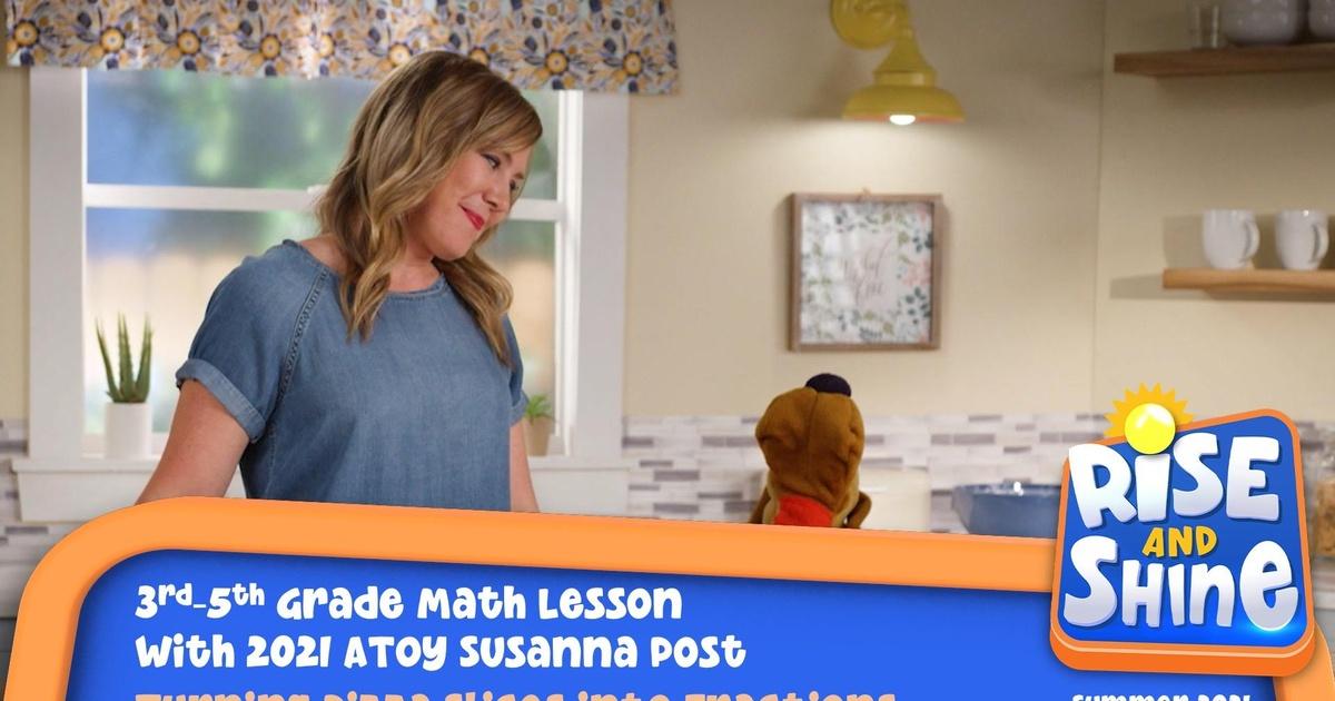 Rise and Shine | Math Susanna Post - Turning Pizza Slices into ...