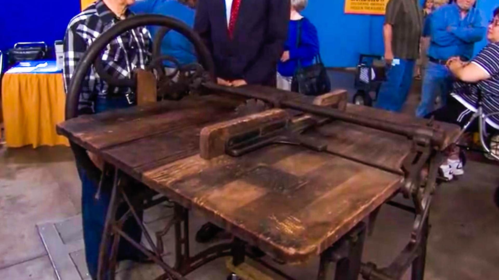 Appraisal: Barnes Tool Co. Table Saw, ca. 1890 | Antiques Roadshow ...