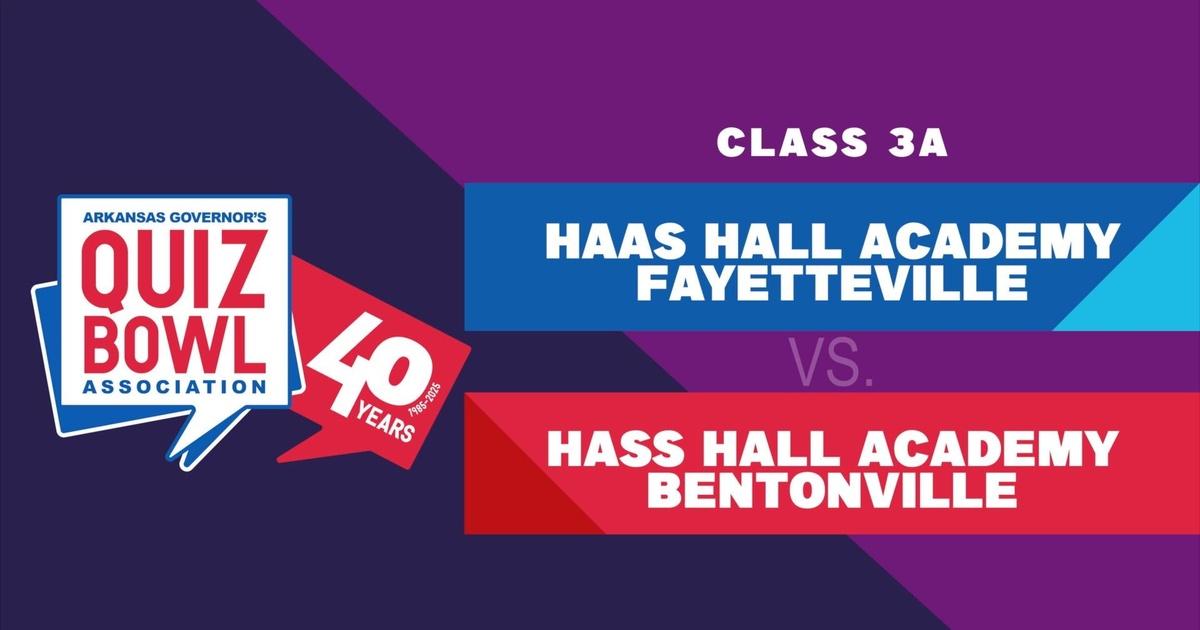 Quiz Bowl | Quiz Bowl 2025: 3A - Haas Hall Academy Fayetteville vs ...
