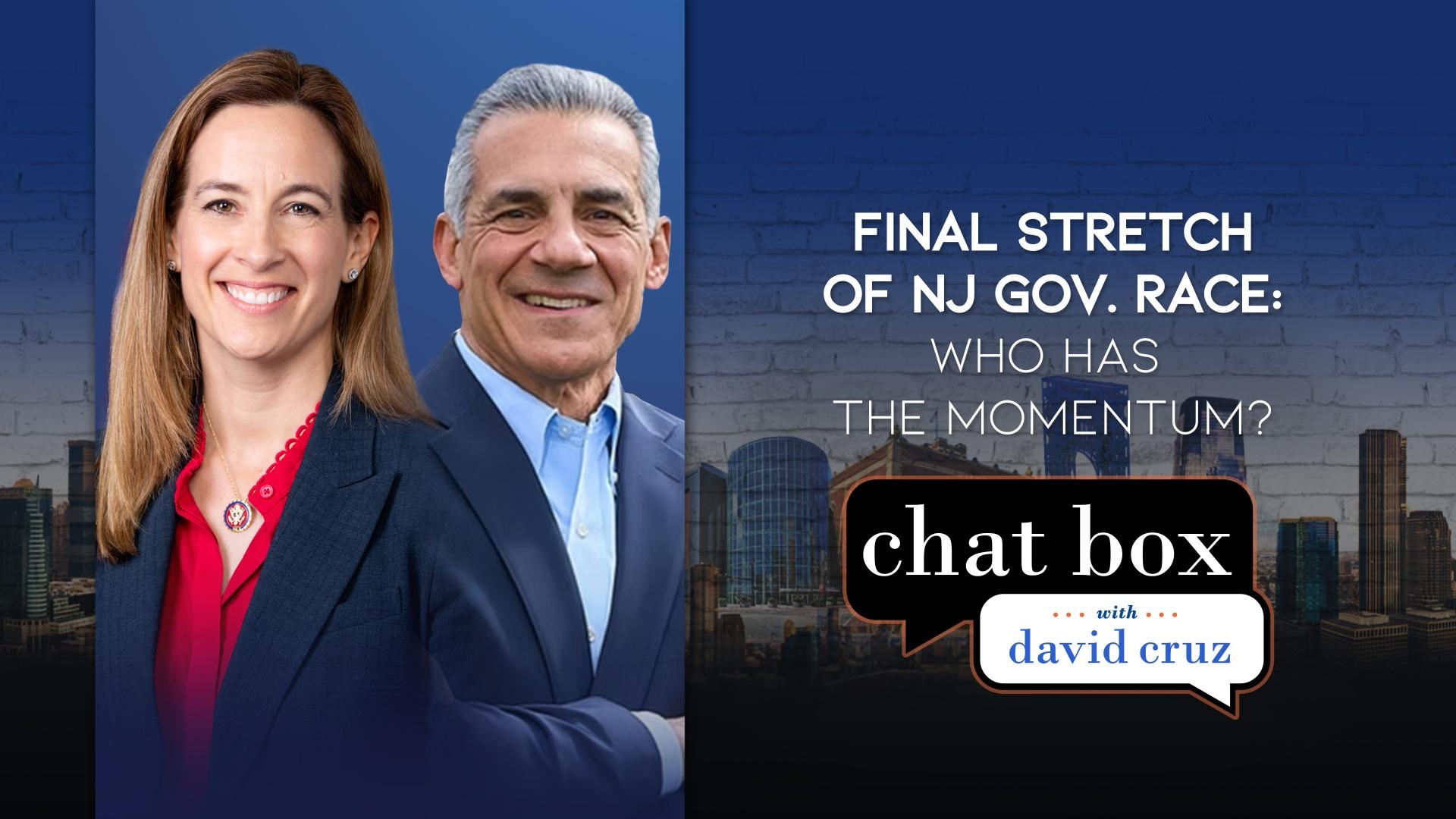Final Stretch of NJ Gov. Race: Who has the Momentum? | Chat Box with ...