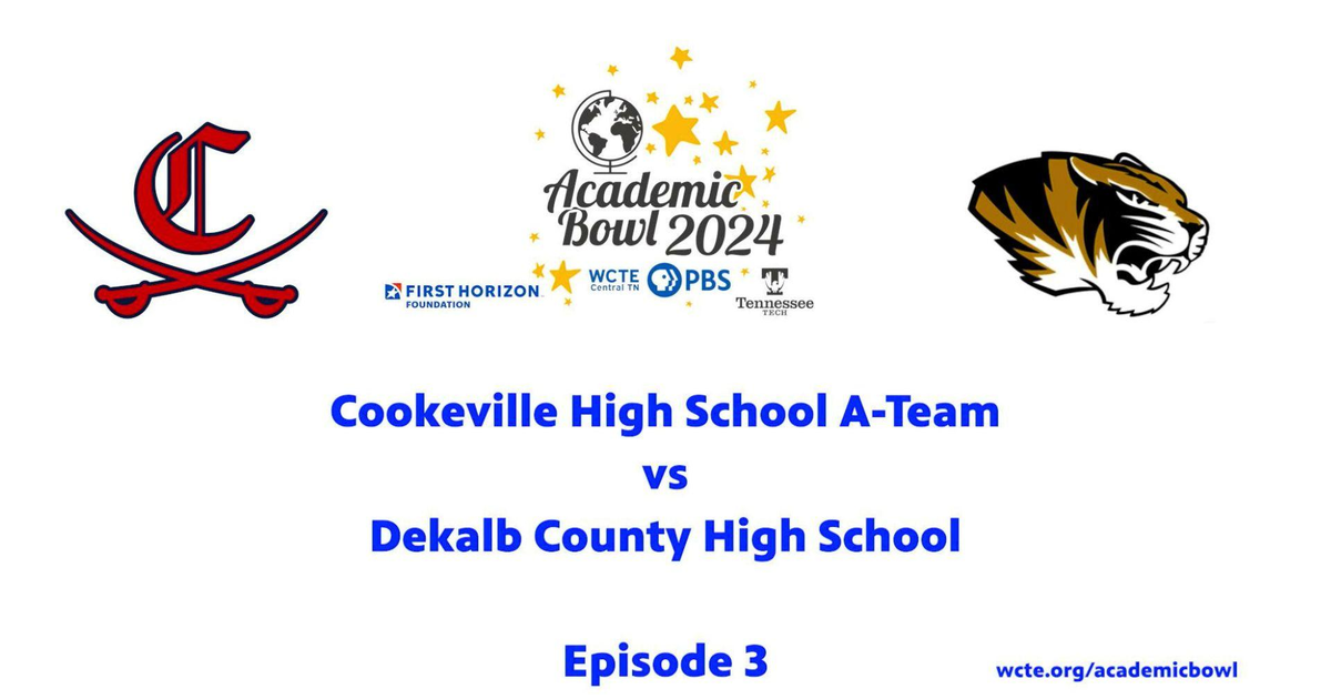 WCTE Documentaries | WCTE PBS High School Academic Bowl 2024 Ep3 | PBS