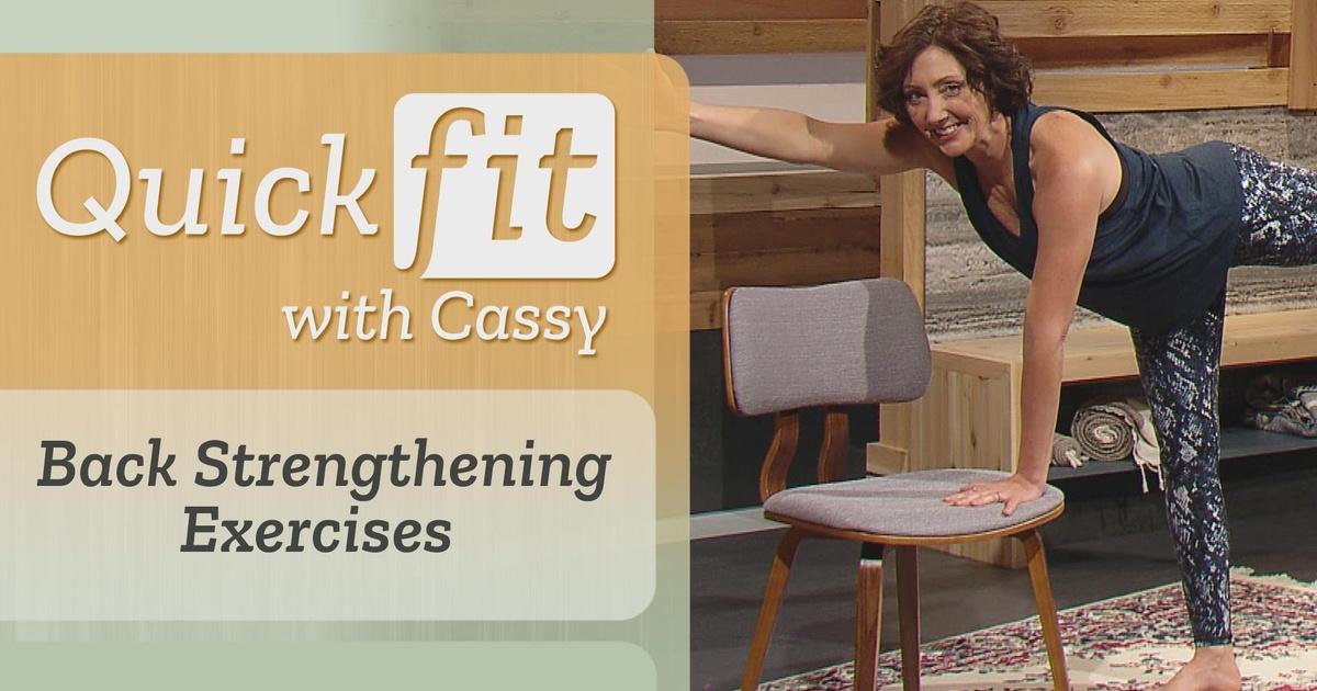 Quick Fit with Cassy | Back Strengthening Exercises | Season 7 | Episode 4 | PBS