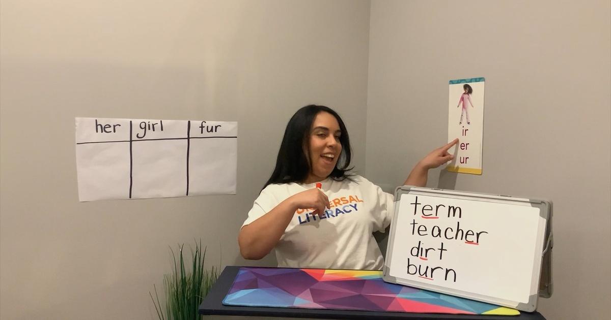 Let's Learn | BLEND/DECODE R-CONTROLLED VOWELS ER, IR, UR | PBS