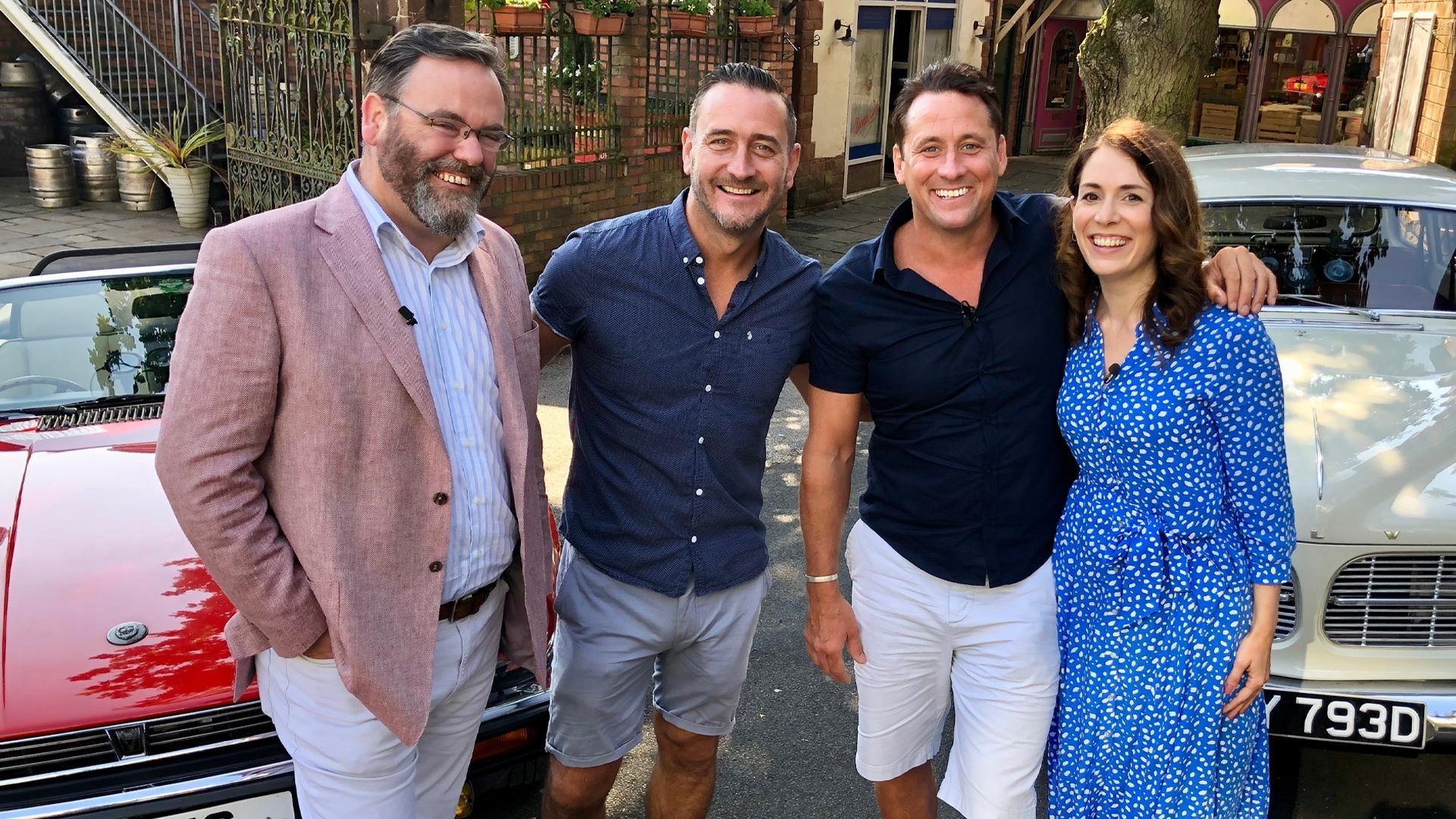 Will Mellor and Nick Pickard | Celebrity Antiques Road Trip | THIRTEEN ...