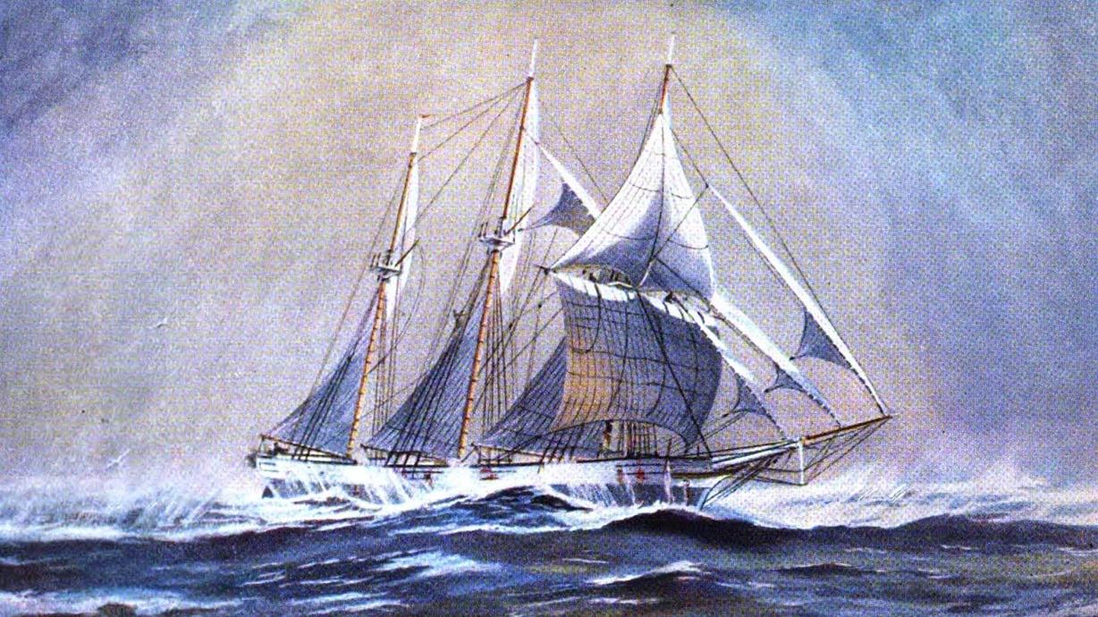 Underwater Moonlight Ship