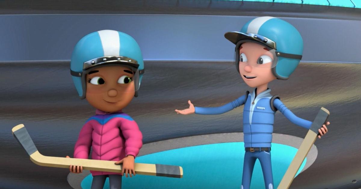 Ready Jet Go | Playing on Ice | Season 2 | Episode 6 | PBS