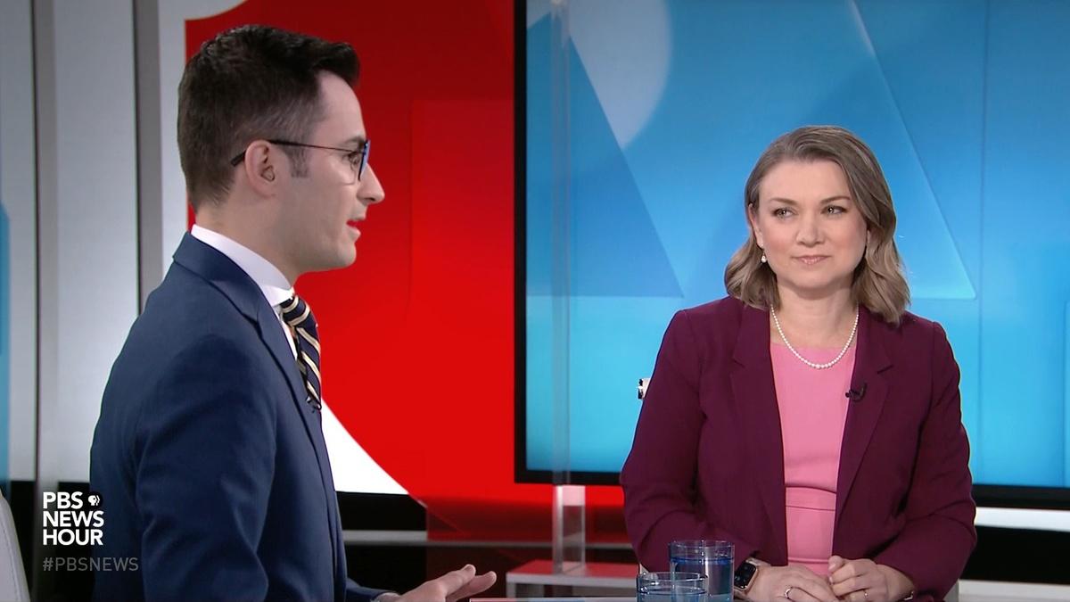 Tamara Keith and Andrew Desiderio on passing Ukraine aid | PBS News ...