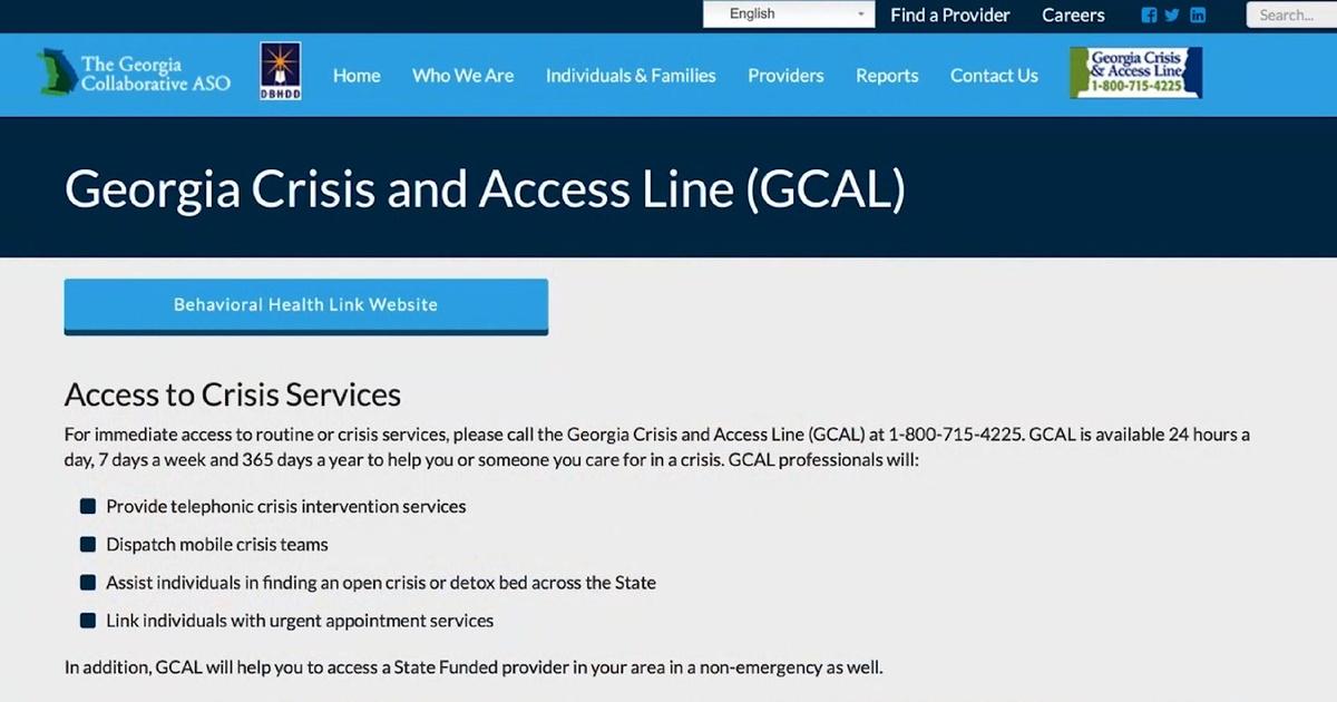Lawmakers | Georgia Crisis and Access Line (GCAL) | PBS