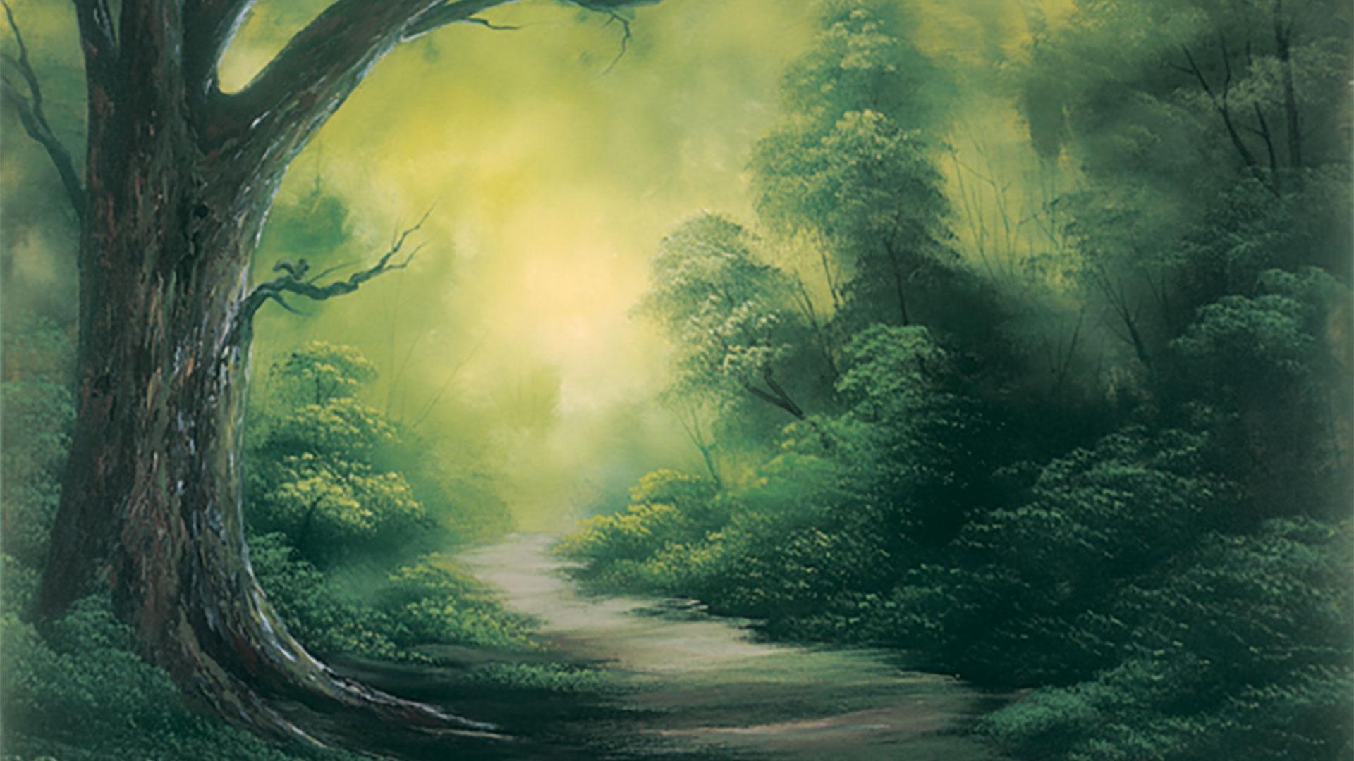 Forest Edge | The Best of the Joy of Painting with Bob Ross | THIRTEEN ...