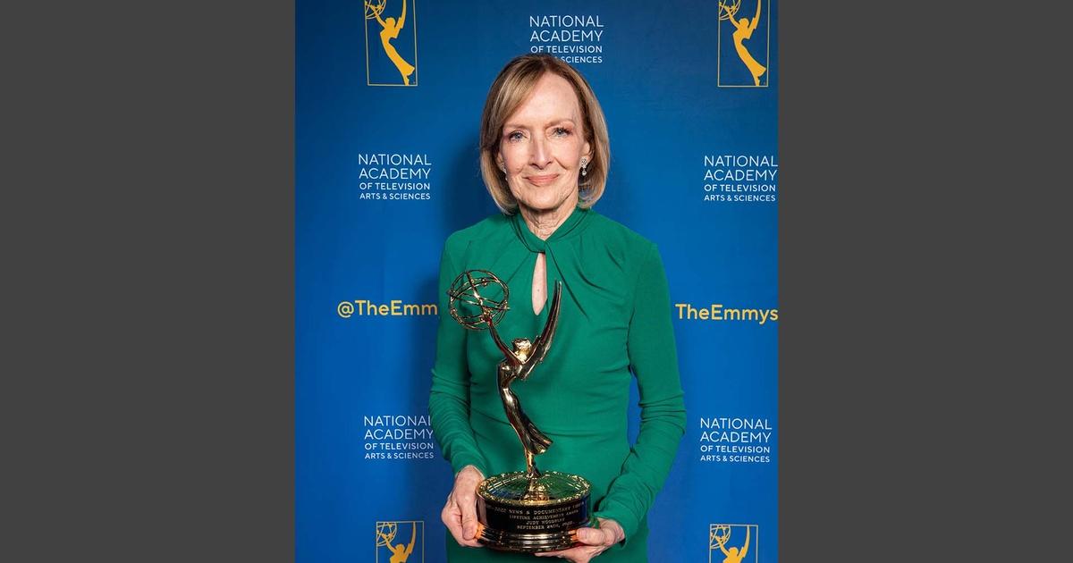 PBS News Hour | Judy Woodruff honored with Emmy Lifetime Achievement ...