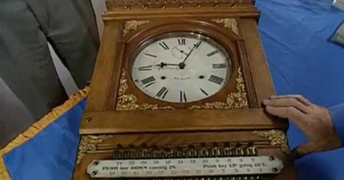 Antiques Roadshow | Appraisal: Seth Thomas Time Recorder, ca. 1935 ...
