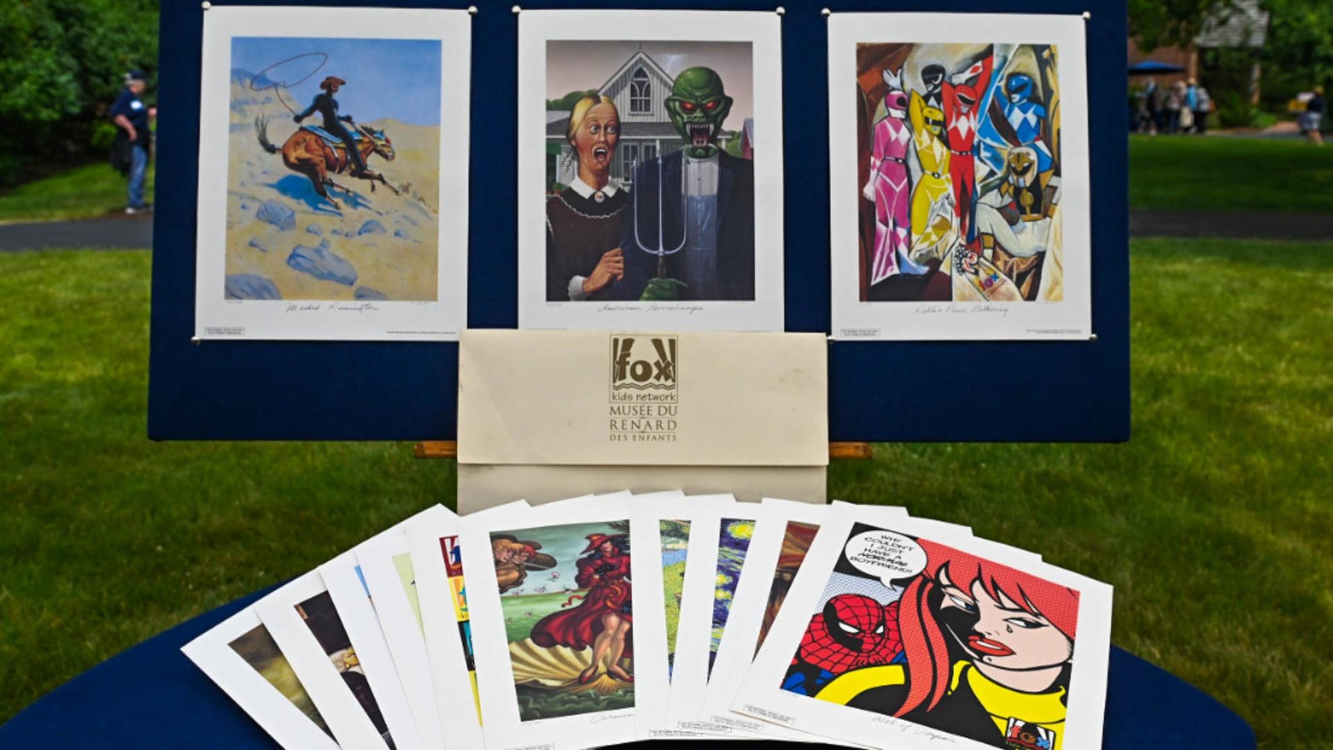 Appraisal: 1995 Fox Kids Promotional Print Set | Antiques Roadshow | NJ PBS