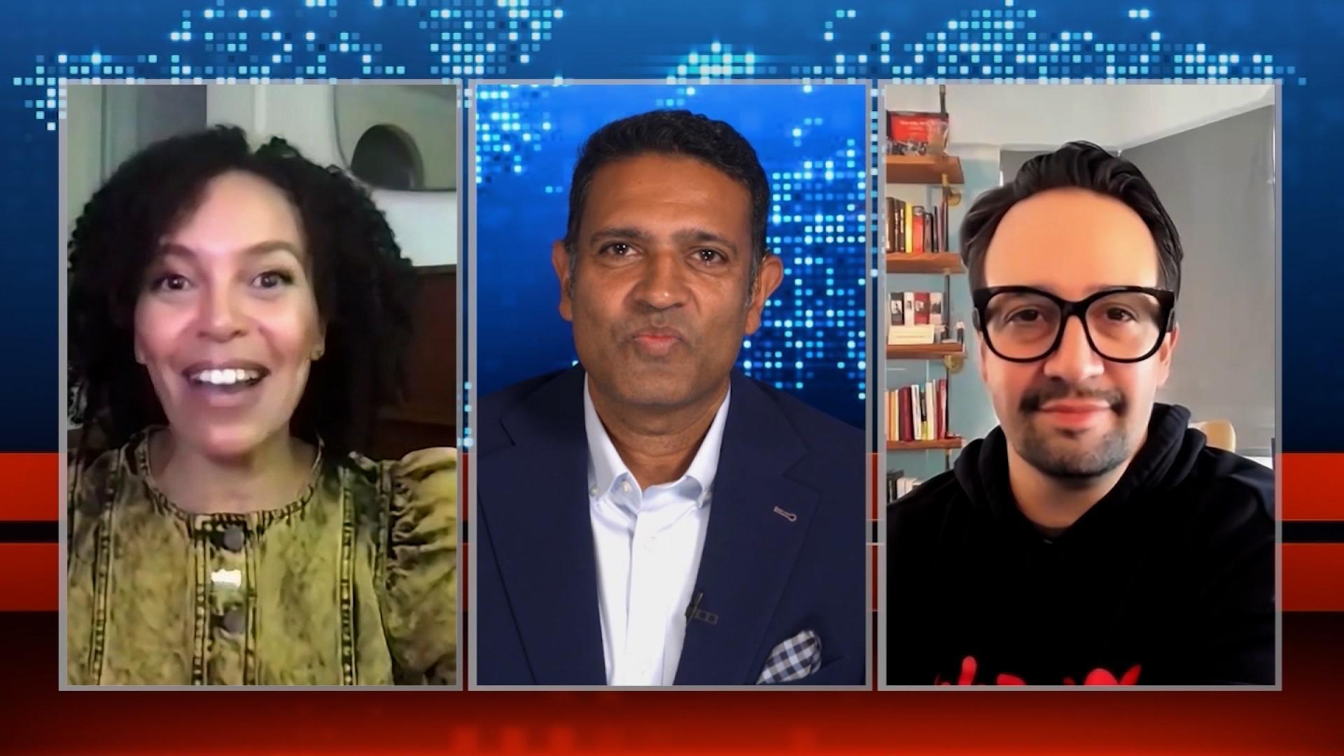 Lin-Manuel Miranda and Eisa Davis on Their New Concept Album “Warriors ...