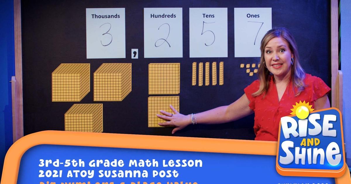 Rise and Shine | Susanna Post - Big Numbers & Place Value | Season 2022 ...