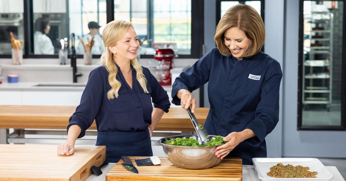 America's Test Kitchen | Zesty Salmon and Salad | Season 26 | PBS