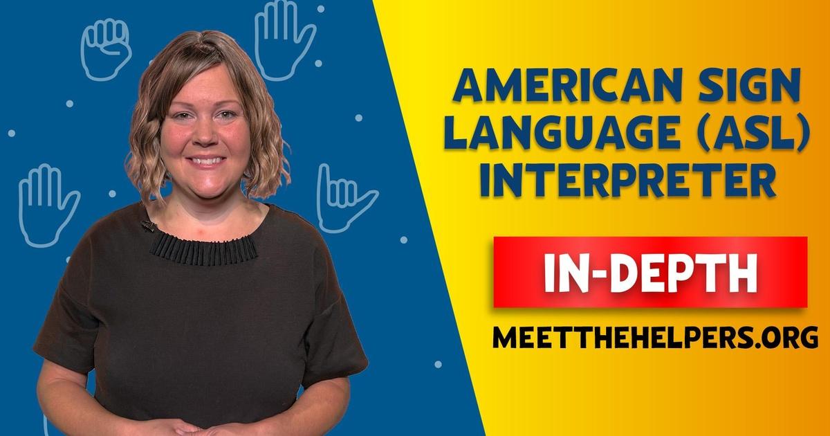 Meet the Helpers | Meet the Helpers | ASL Interpreter: In-Depth | PBS