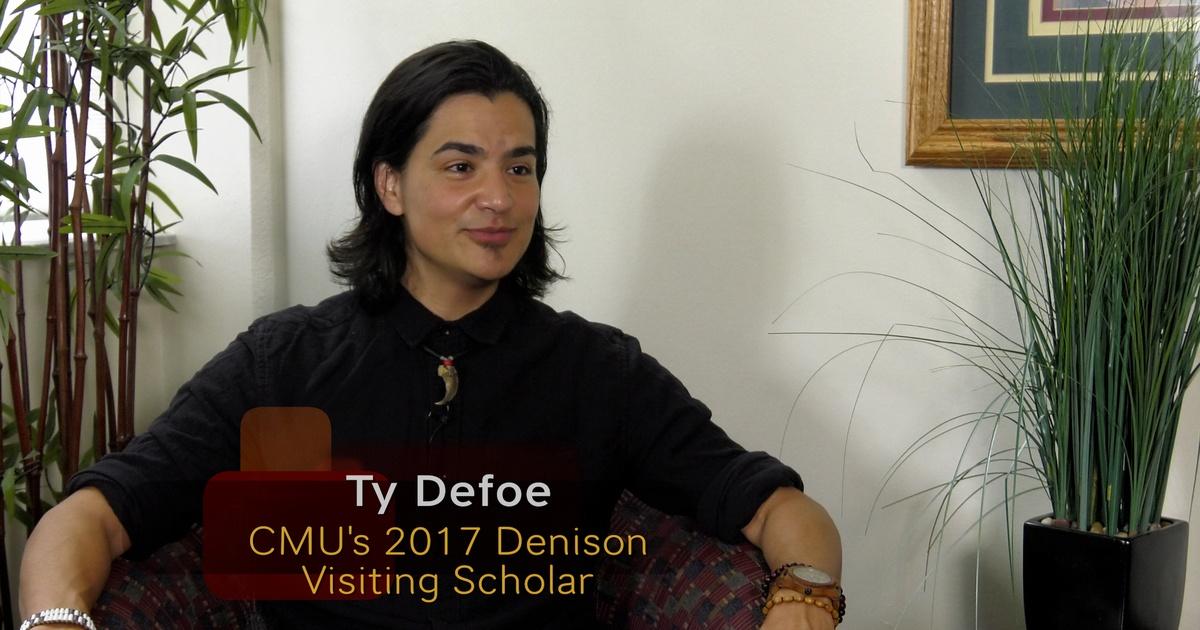 CMU Point of Pride | Denison Scholar - Ty Defoe | PBS