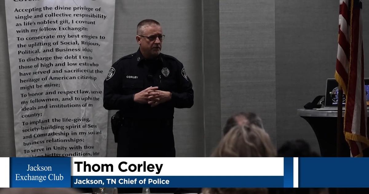 WLJT: In the Community | Jackson Exchange Club: Chief Thom Corley ...