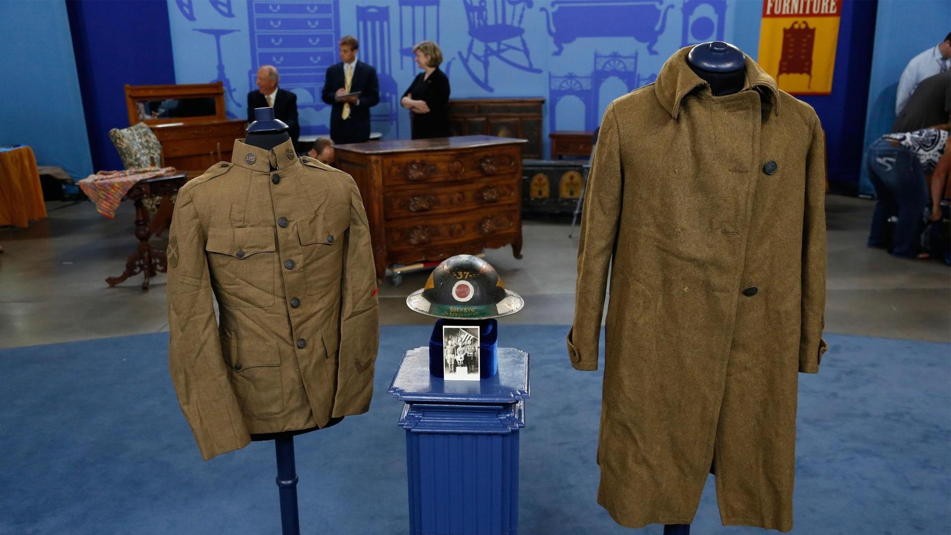 Appraisal: WWI Military Uniforms | Antiques Roadshow | THIRTEEN - New ...