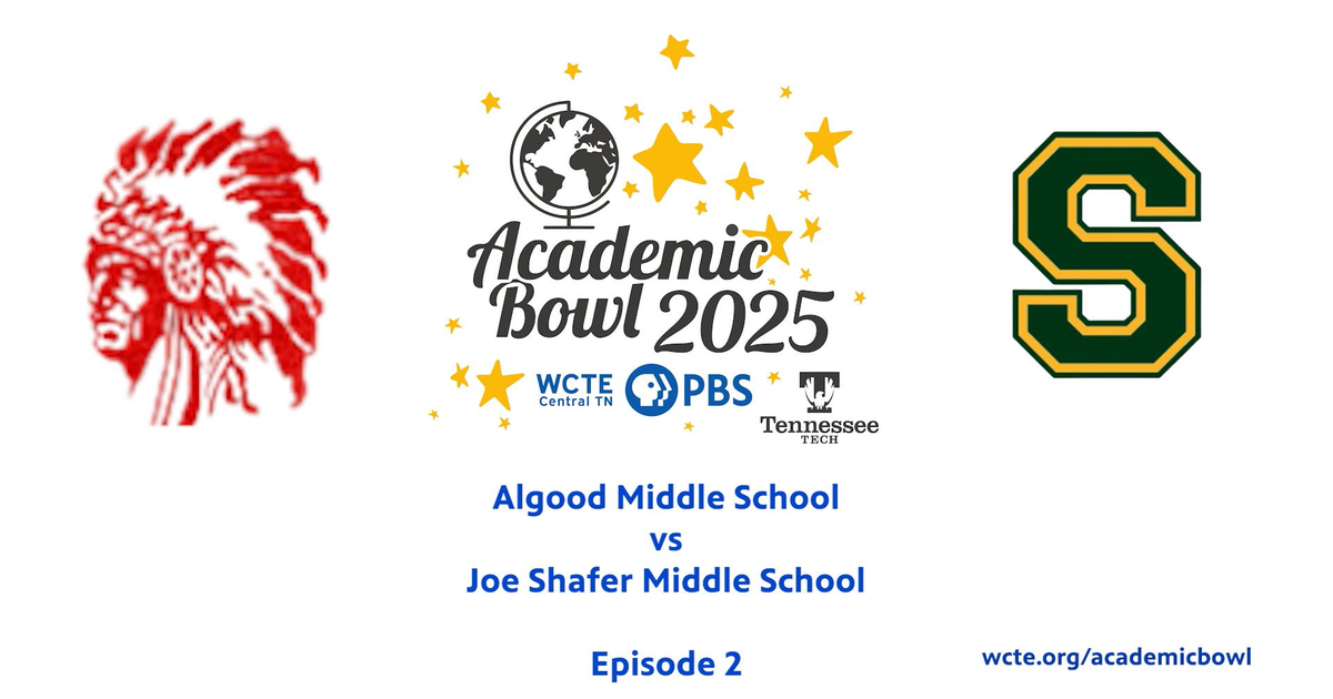 WCTE Academic Bowl | WCTE PBS Middle School Academic Bowl 2025 Ep2 | PBS
