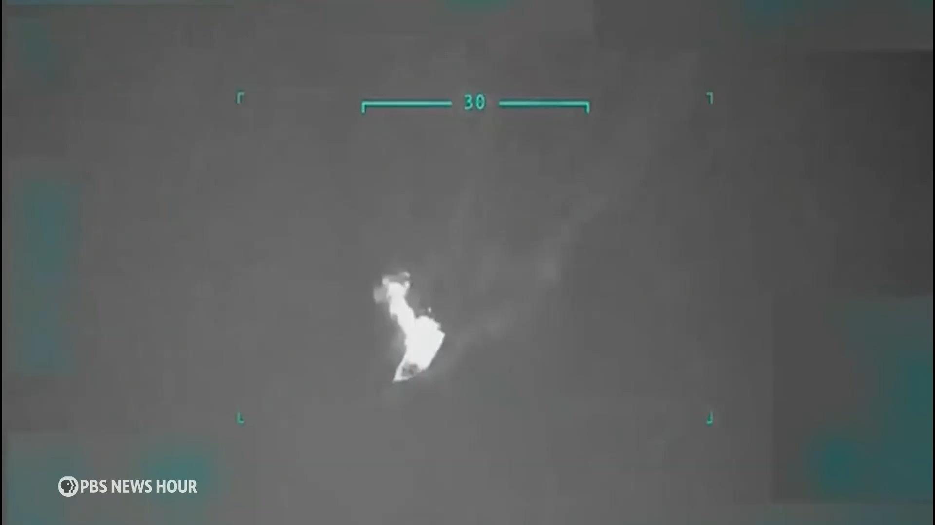 U.S. military strikes Venezuelan drug boat in Caribbean | PBS News Hour ...