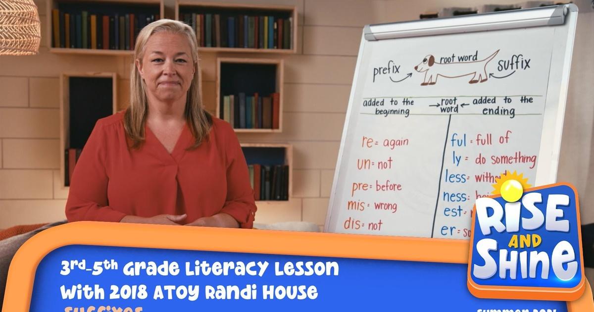 Rise and Shine | Literacy Randi House Suffixes | Season 2021 | PBS