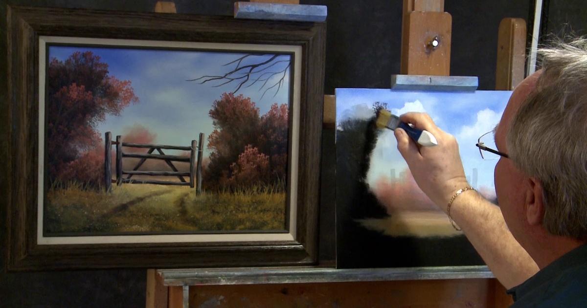 Painting with Wilson Bickford | Wilson Bickford “North Pasture Gate ...